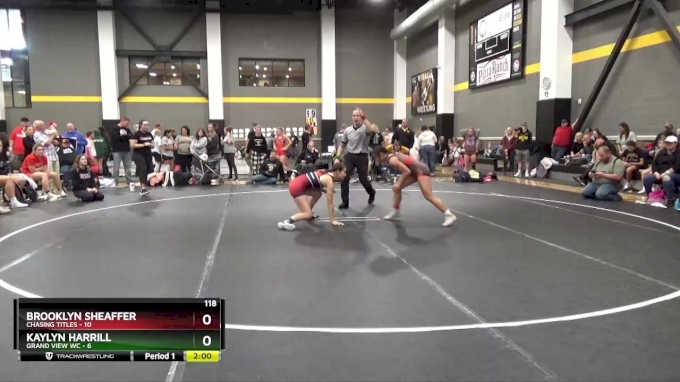 118 lbs Round 5 (6 Team) - Brooklyn Sheaffer, Chasing Titles vs Kaylyn ...