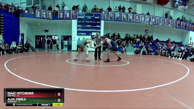 165 lbs Champ Round 1 (16 Team) - Alex Dibble, Wawasee vs Isaac ...