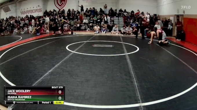 157 lbs Cons. Round 1 - Isaiha Ramirez, Battle Mountain vs Jace Woolery ...