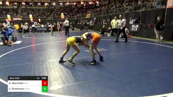 80 lbs Round Of 16 - Alex Marchetti, Abington Heights vs CJ Dreshman ...