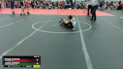 72 lbs Round 1 (10 Team) - Jaisen Sharma, Terps Xpress MS vs Ethan ...