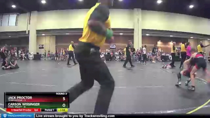 76 lbs Round 3 (4 Team) - Jack Proctor, Team Gotcha vs Carson Wissinger ...