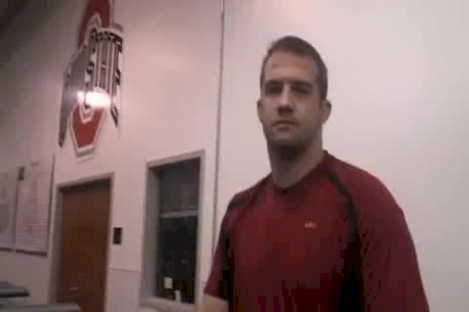Tommy Rowlands puts JD Bergman through a morning workout