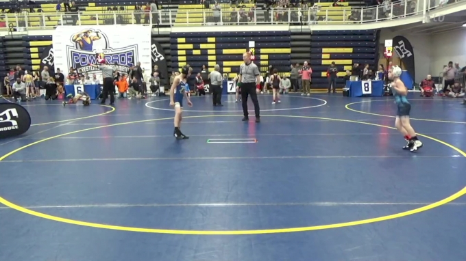 75 lbs Quarterfinal - Rocco Thompson, Burrell vs Thatcher Mays, Hampton