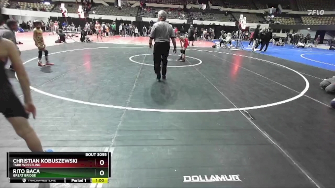 60 lbs 1st Place Match - Christian Kobuszewski, Tabb Wrestling vs Rito ...