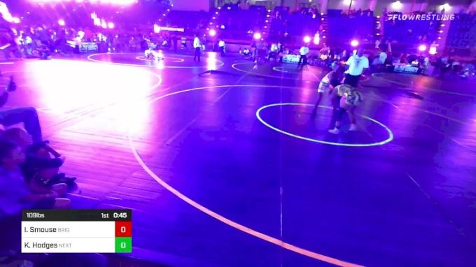 109 lbs Consolation - Isabella Marie Smouse, Brighton WC vs Kylee ...