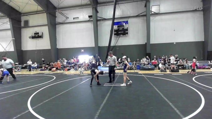 74 lbs Quarterfinal - Isaac Borreli, Team Aggression vs Kneeland ...