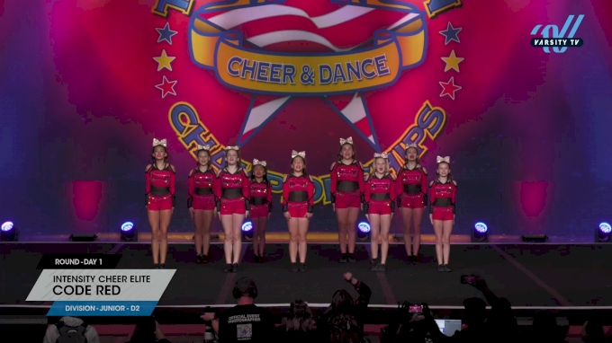Intensity Cheer Elite - CODE RED [2024 L1 Junior - D2 Day 1] 2024 The ...