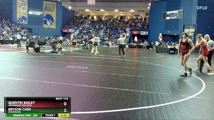 113 lbs Cons. Round 2 - Bryson Cash, Riverheads vs Quentin Bailey ...