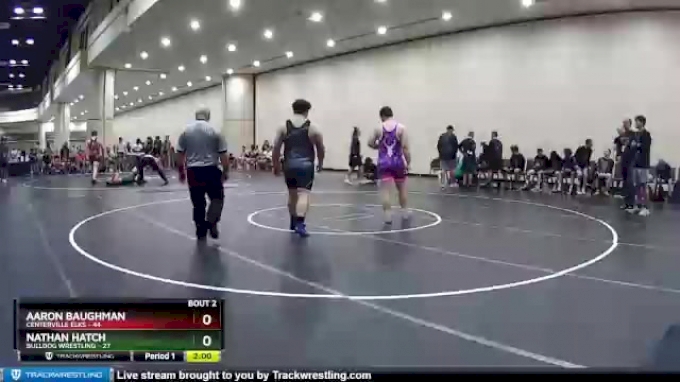 285 lbs Round 1 (10 Team) - Aaron Baughman, Centerville Elks vs Nathan ...