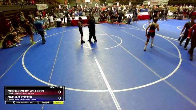 130 lbs Quarterfinal - Montgomery Willison, Legacy Wrestling Center vs ...