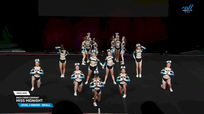 Rock Cheer Company - Miss Midnight [2025 L2 Senior - Small Prelims ...