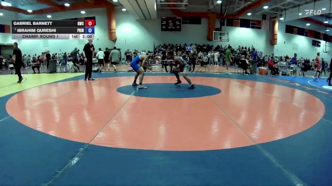 106 lbs Champ. Round 1 - Ibrahim Qureshi, Legend Wrestling Club vs ...