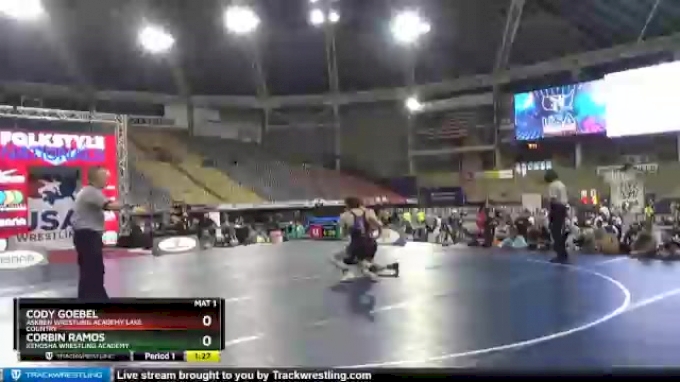 145 lbs Semifinal - Cody Goebel, Askren Wrestling Academy Lake Country ...