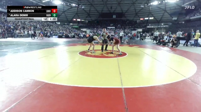 Girls 1B/2B/1A 190 Quarterfinal - Addison Cannon, Lake Roosevelt (Girls ...