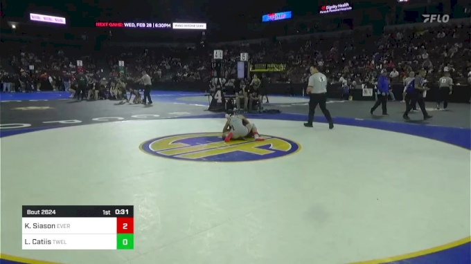 105 lbs Consi Of 16 #2 - Keira Siason, Everett Alvarez vs Lauren Catiis ...