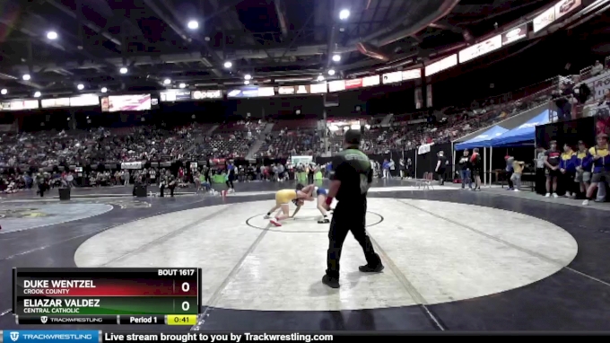 113 lbs Cons. Round 7 - Eliazar Valdez, Central Catholic vs Duke ...
