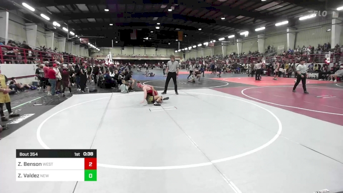116 lbs Consi Of 4 - Zach Benson, Western Colorado WC vs Zack Valdez ...