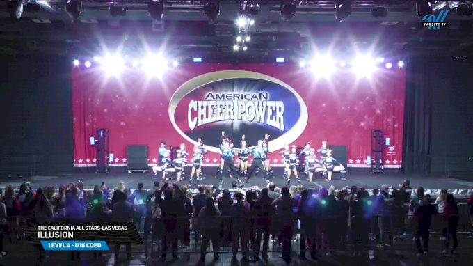 The California All Stars-Las Vegas - Illusion [2025 L4 - U16 Coed Day 2] 2025 Cheer Power Grand ...
