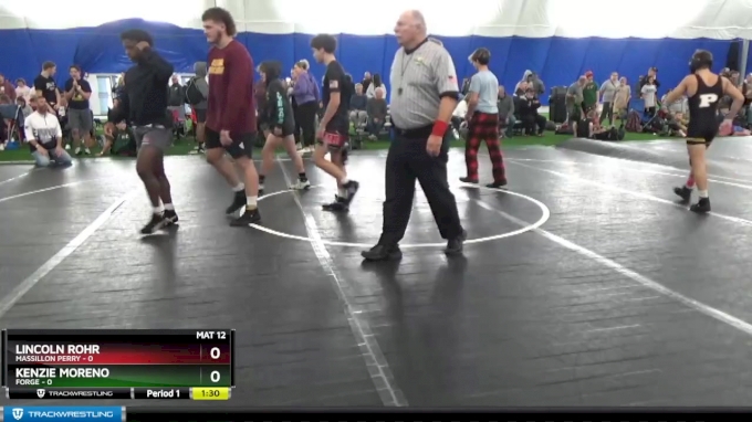 98 lbs Round 2 (8 Team) - Lincoln Rohr, Massillon Perry vs Kenzie ...