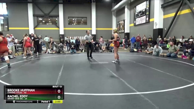 190 lbs Round 5 (6 Team) - Brooke Huffman, Chasing Titles vs Rachel ...