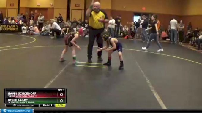 56/60 Round 2 - Rylee Colby, ISI Wrestling (Riot Room) vs Gavin ...