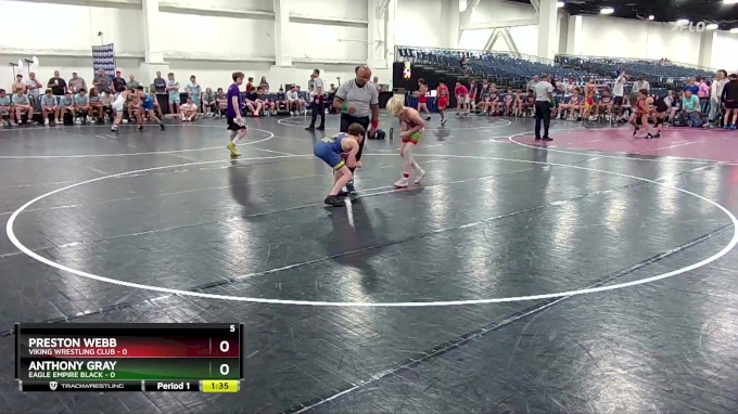 106 lbs Round 1 (10 Team) - Preston Webb, Viking Wrestling Club vs ...