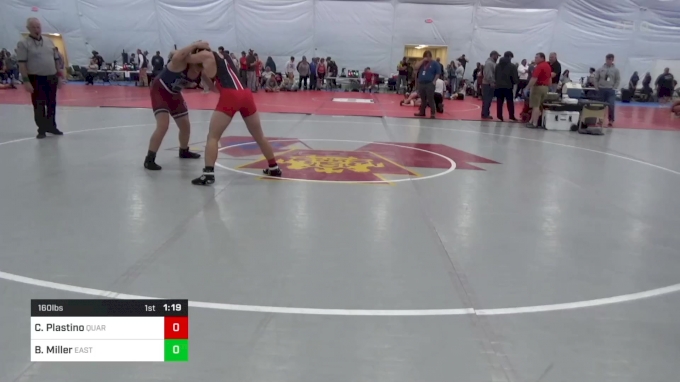 160 lbs Consolation - Chase Plastino, Quarryville vs Blair Miller, East ...