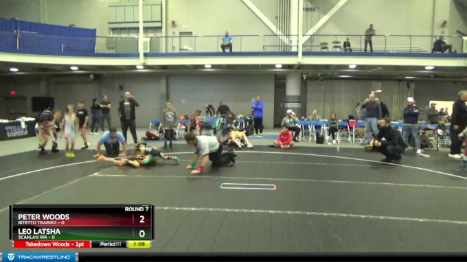 52 lbs Round 7 (8 Team) - Peter Woods, Bitetto Trained vs Leo Latsha ...