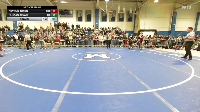 175 lbs Final - Cyrus Jones, Sharon vs Lucas Alvan, Ludlow