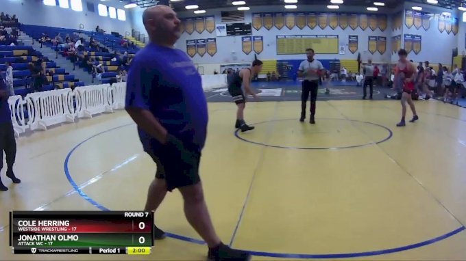 157 lbs Round 7 (8 Team) - Jonathan Olmo, Attack WC vs Cole Herring ...