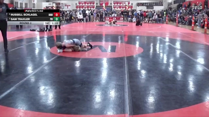 65 lbs Round 3 - Sam Traxler, Pinnacle Wrestling vs Russell Schlagel ...