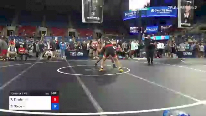 170 lbs Consi Of 8 #2 - Peter Snyder, Maryland vs Brent Slade, Iowa