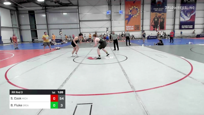 220 lbs Rr Rnd 3 - Shane Cook, Michigan Grapplers vs Braeden Fluke ...