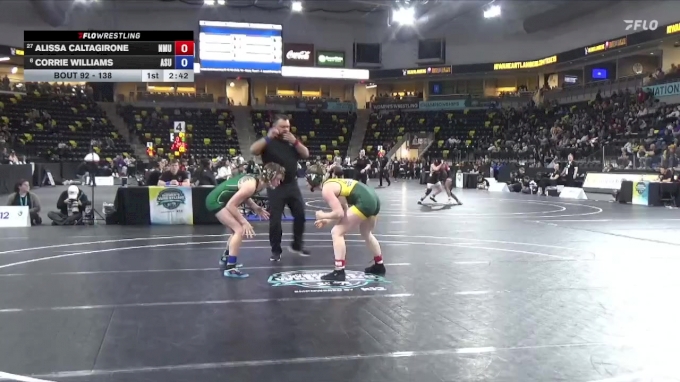 138 lbs Champ. Round 1 - Alissa Caltagirone, Northern Michigan ...