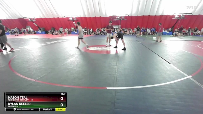 132 lbs Round 1 (6 Team) - Mason Teal, Rochester Century vs Dylan ...