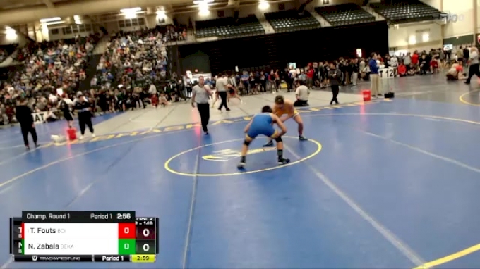 149 lbs Champ. Round 1 - Tyler Fouts, Briar Cliff (Iowa) vs Nathaniel ...