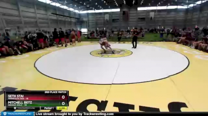 160 lbs Placement Matches (8 Team) - Seth Stai, Minnesota Red vs ...