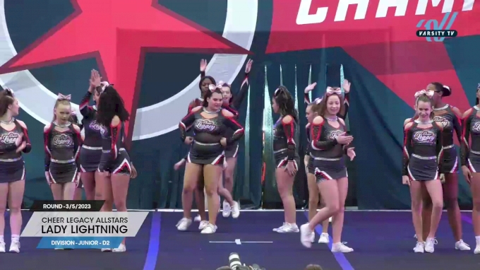 Cheer Legacy Allstars - Lady Lightning [2023 L2 Junior - D2 3/5/2023 ...