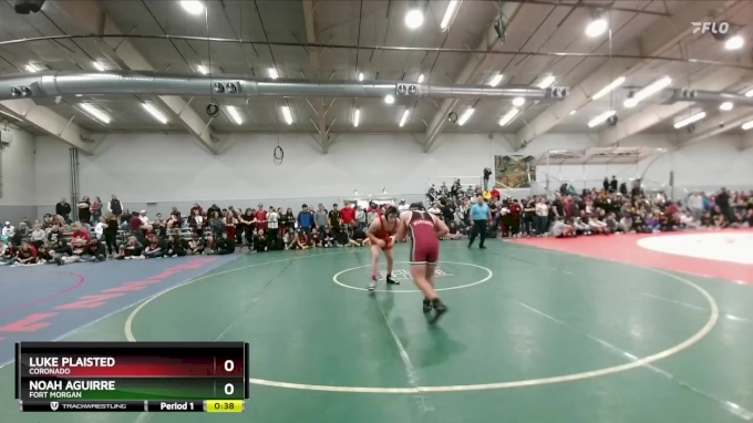 175 lbs Cons. Round 4 - Luke Plaisted, Coronado vs Noah Aguirre, Fort ...