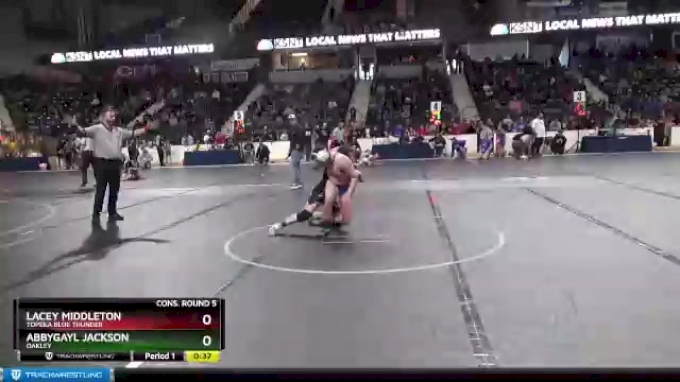 119 lbs Cons. Round 5 - Lacey Middleton, Topeka Blue Thunder vs ...