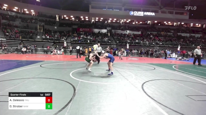 120 lbs Quarterfinal - Anthony Dalessio, Triumph Trained vs David ...