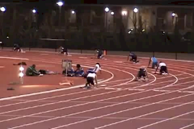 Texas tech twilight, April 9, 2009 (Andrae Williams 400m)