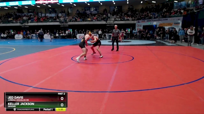 145 lbs Champ. Round 1 - Keller Jackson, Dimond vs Jed Davis, Juneau ...