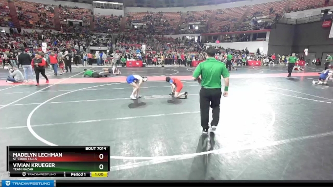 95 lbs Champ. Round 1 - Madelyn Lechman, St Croix Falls vs Vivian ...
