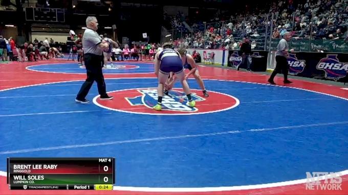 3A-215 lbs Cons. Round 3 - Will Soles, Lumpkin Co. vs Brent Lee Raby ...