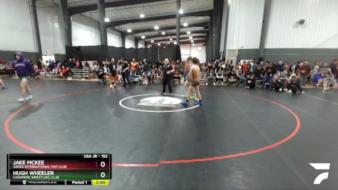 152 lbs Cons. Round 3 - Jake McKee, Askeo International Mat Club vs ...