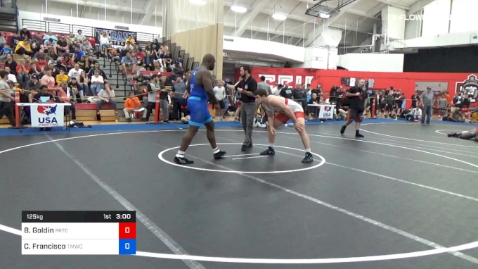 125 kg Semifinal - Ben Goldin, PRTC vs Ceron Francisco, TMWC/ Cavalier WC