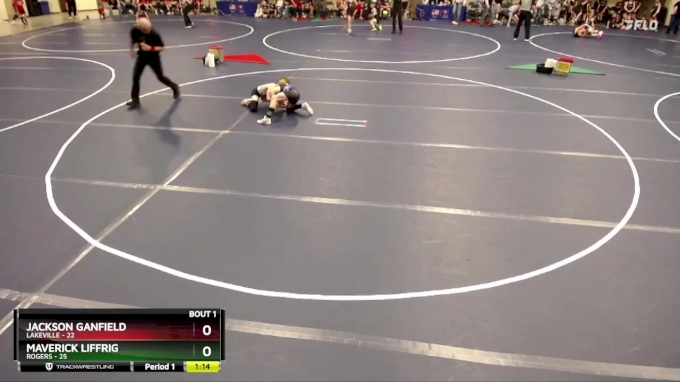 88 lbs Round 1 (4 Team) - Jackson Ganfield, Lakeville vs Maverick ...