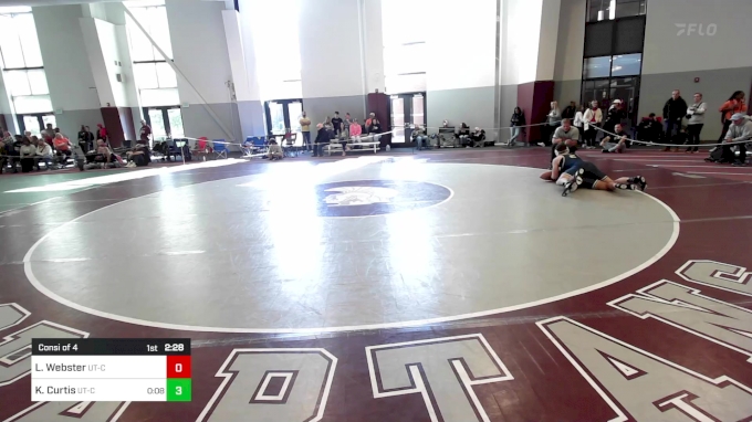 197 lbs Consi Of 4 - Logan Webster, Tennessee-Chattanooga vs Kendrick ...